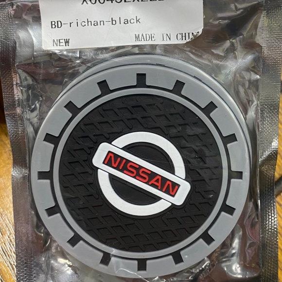 Nissan | Other | Nissan Rubber Car Cup Coasters | Poshmark